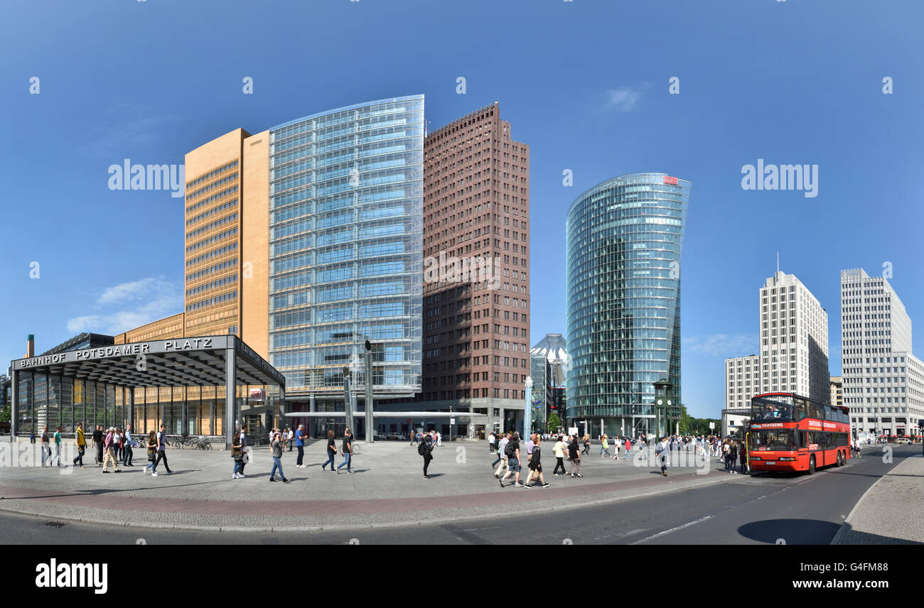 Potsdamer Platz - Potsdam Square Berlin Germany Stock Photo - Alamy
