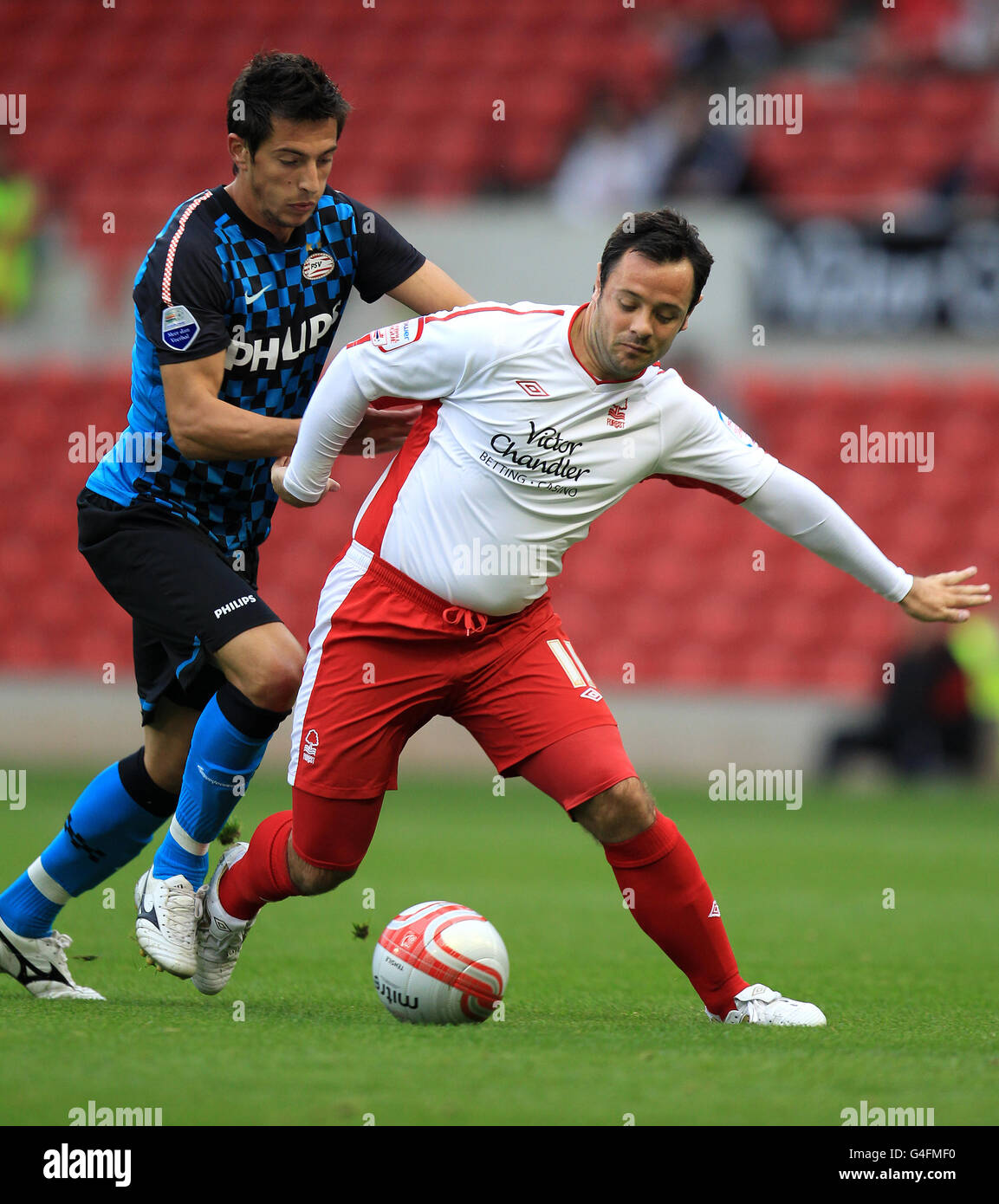 Soccer pre friendly nottingham forest psv eindhoven city ground hi-res ...