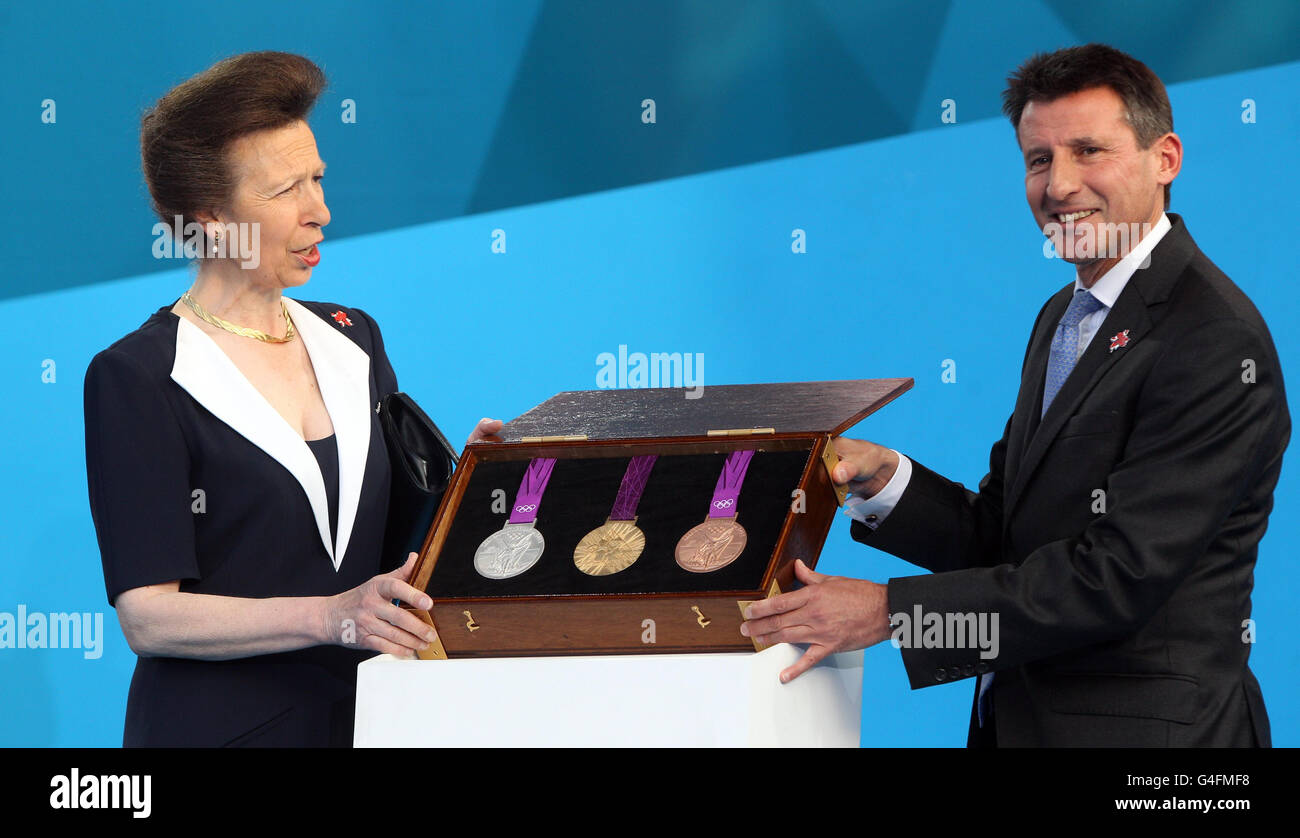 Princess anne olympics 2012 hi-res stock photography and images - Alamy