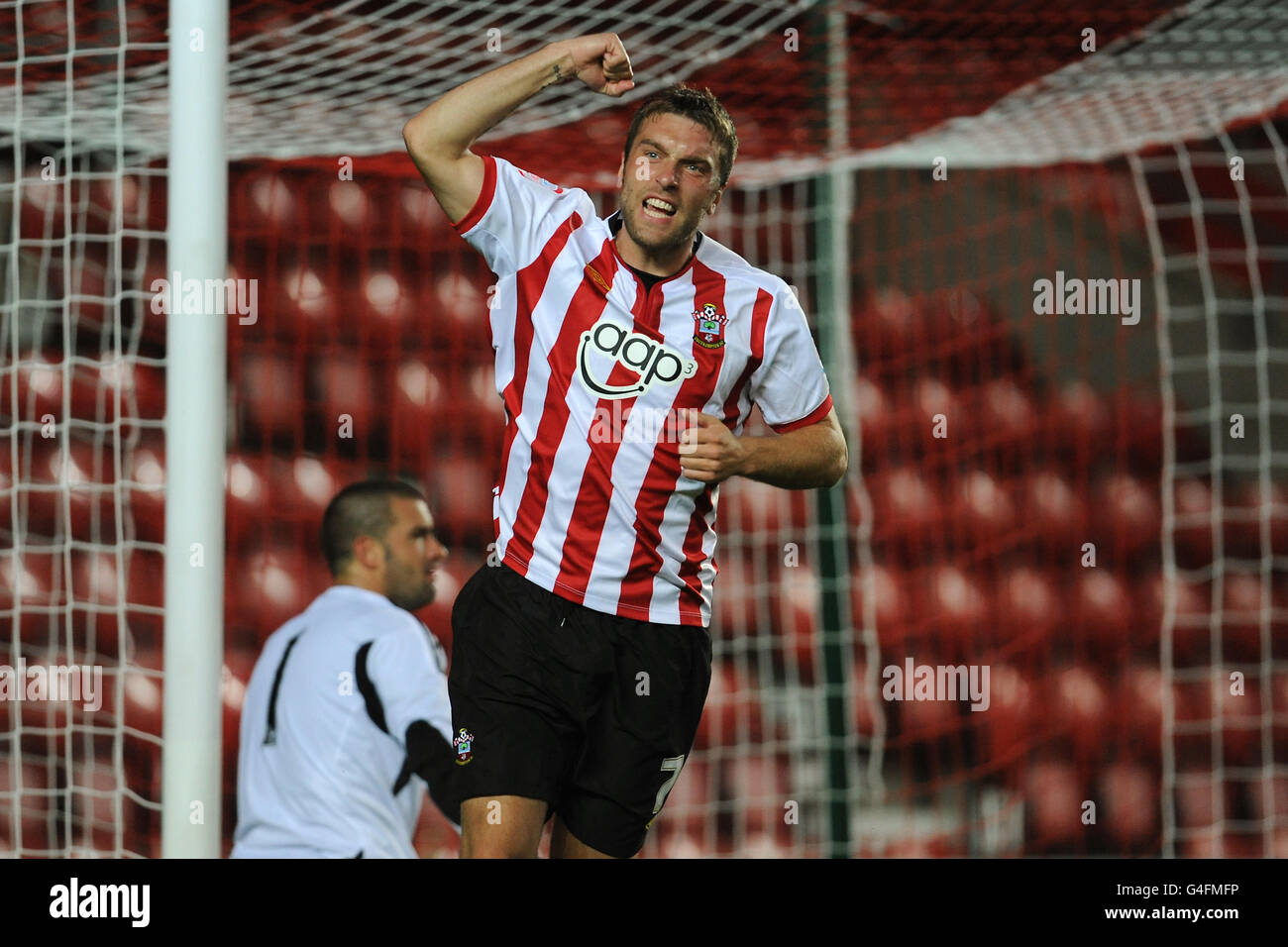Football soccer southampton natpub ricky richard hi-res stock ...