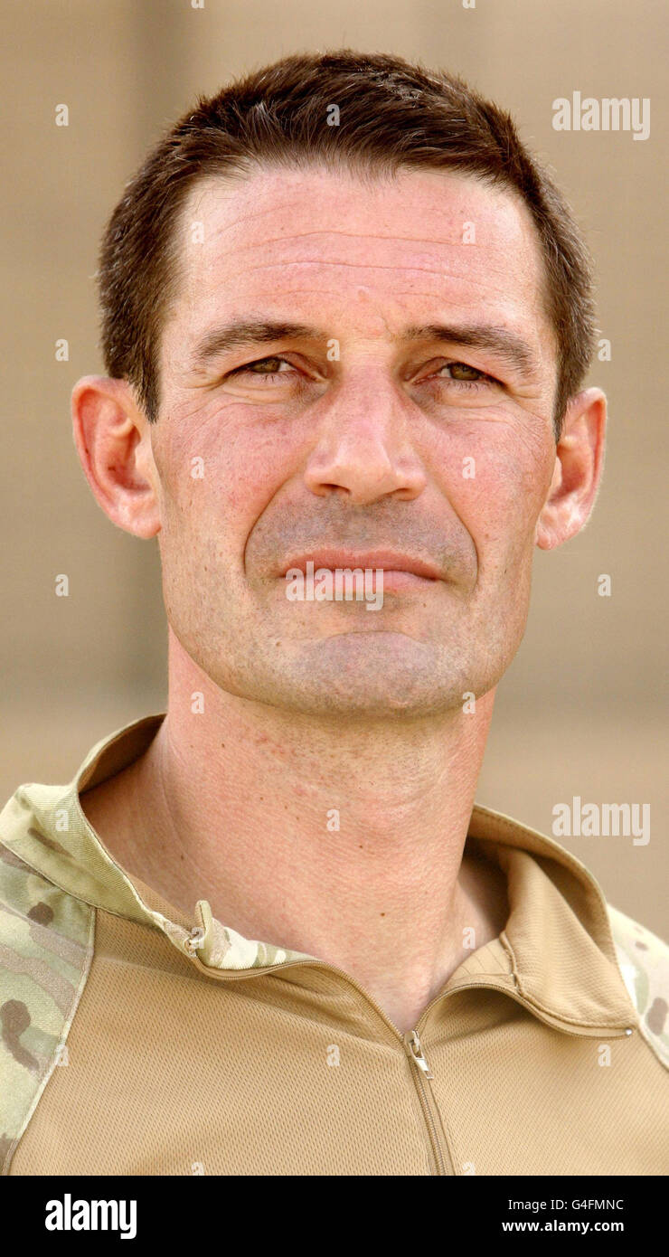 Lt Col Oliver Lee MBE Commanding Officer of 45 Commando Royal Marines ...