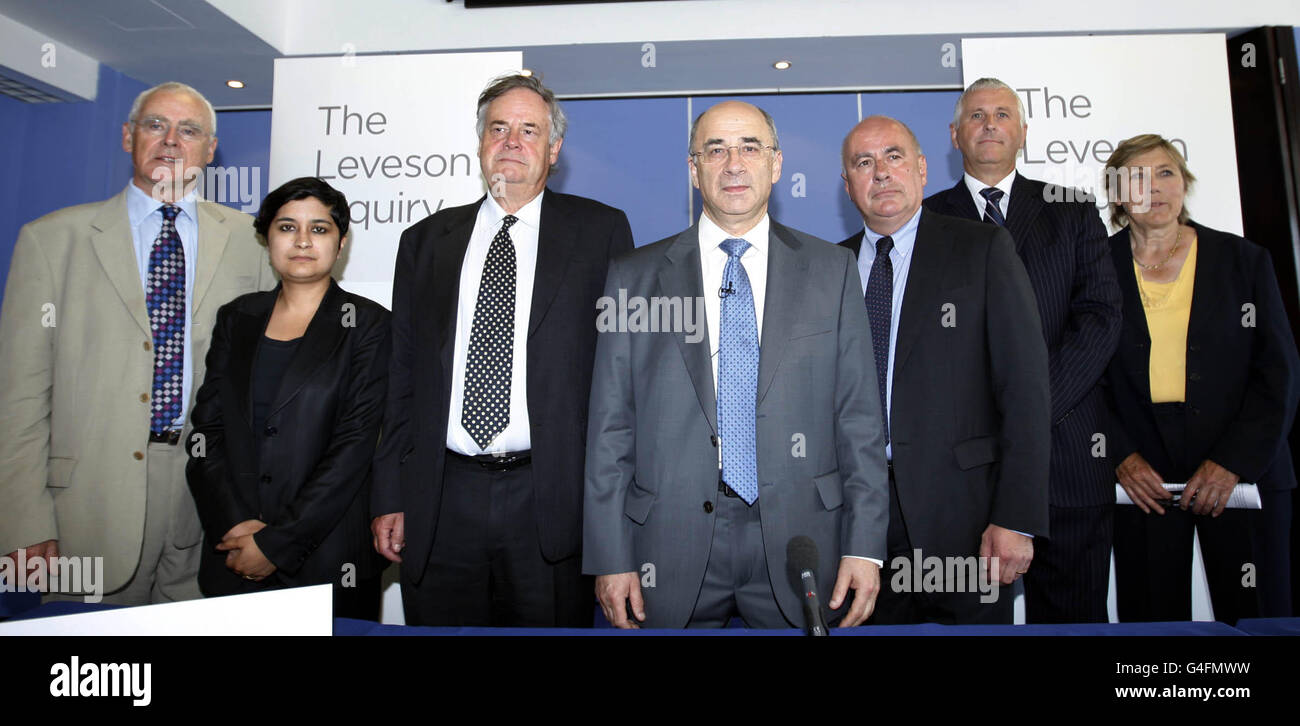 Phone hacking inquiry Stock Photo - Alamy