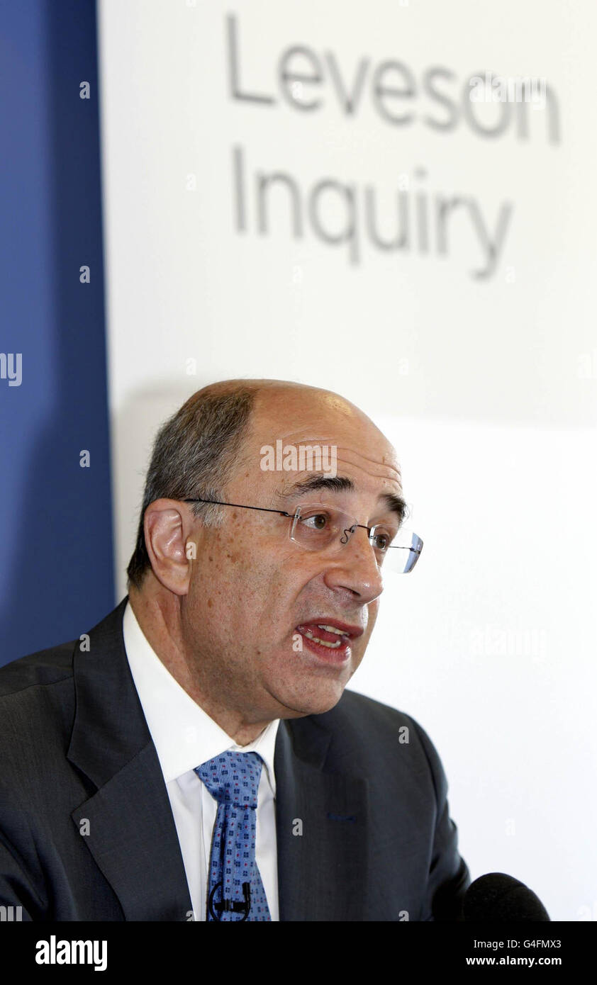 Phone hacking inquiry Stock Photo - Alamy