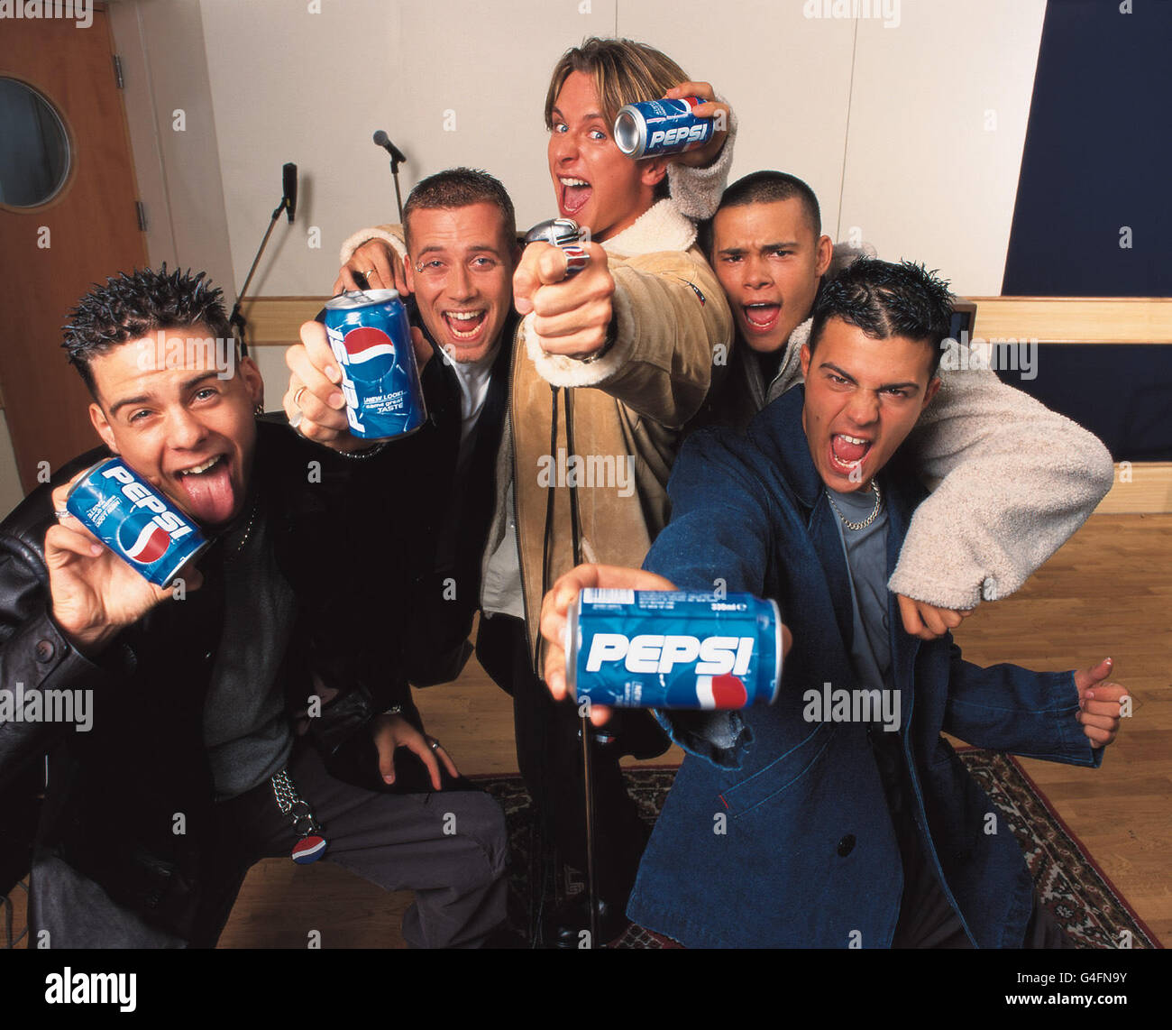 Boy band Five (pictured) and Irish family group The Corrs are the ...