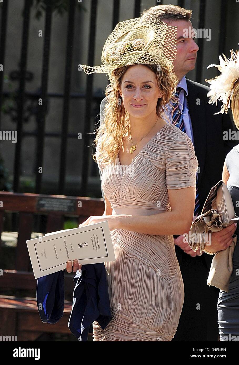 Olympic Skeleton racer Amy Williams leaves Canongate Kirk on Edinburgh ...