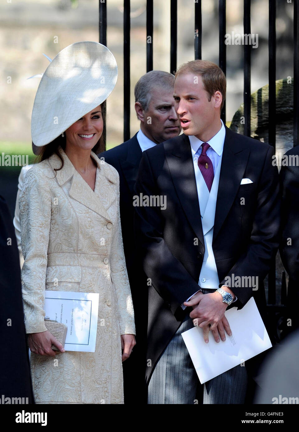 Zara Phillips and Mike Tindall wedding Stock Photo - Alamy