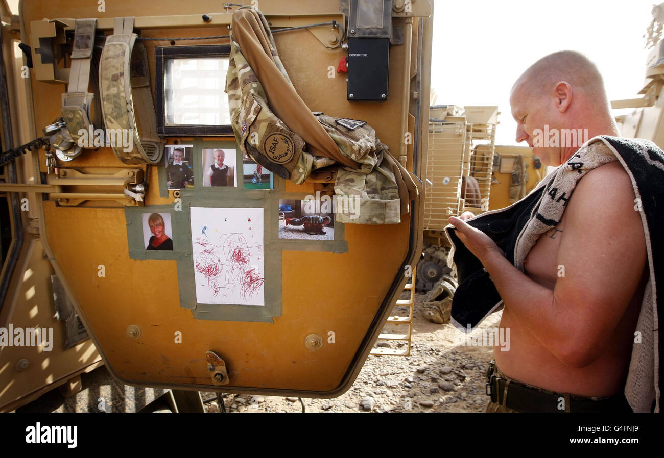 Cpl Shaun 'Paddy' McGovern, D Squadron, Royal Scots Dragoon Guards is ...