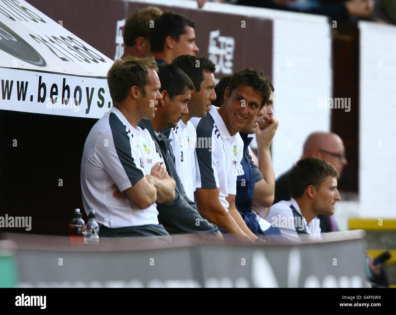 Football staff bench datacoapplies hi-res stock photography and images ...