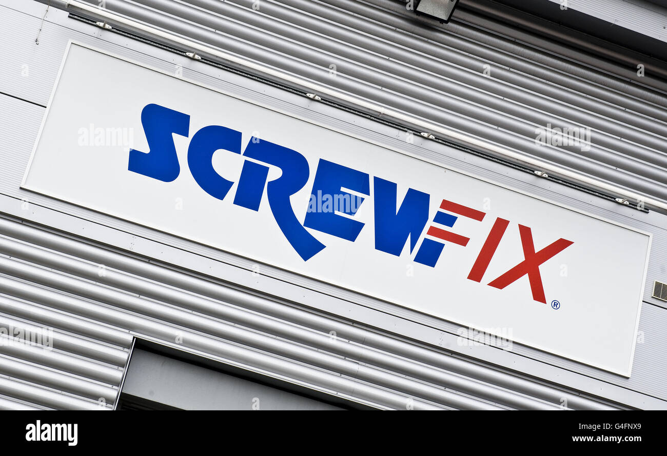 Logo screwfix hi-res stock photography and images - Alamy
