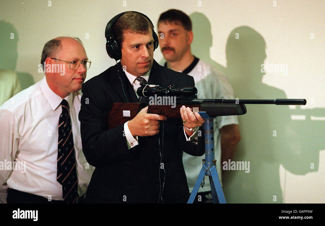 Duke of York rifle shooting Stock Photo - Alamy
