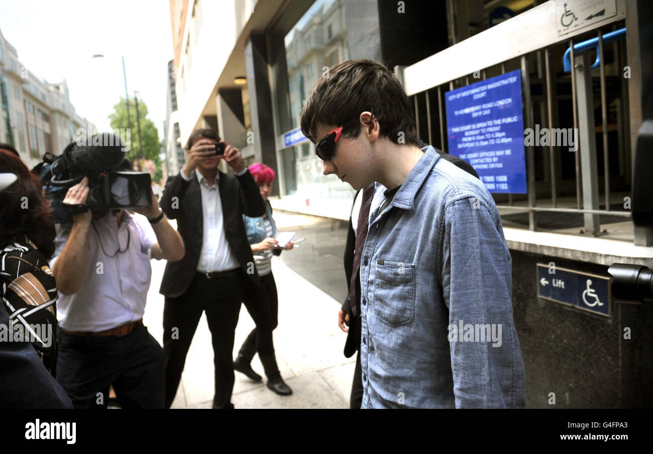 Jake Davis case Stock Photo - Alamy