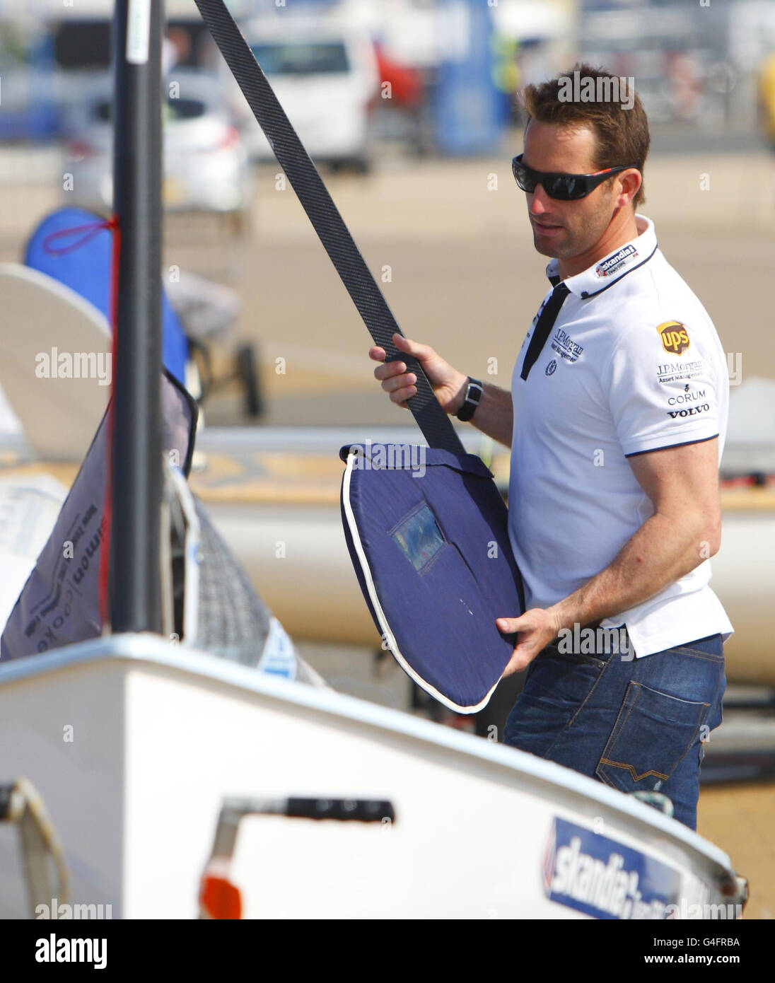 British finn sailor hi-res stock photography and images - Alamy