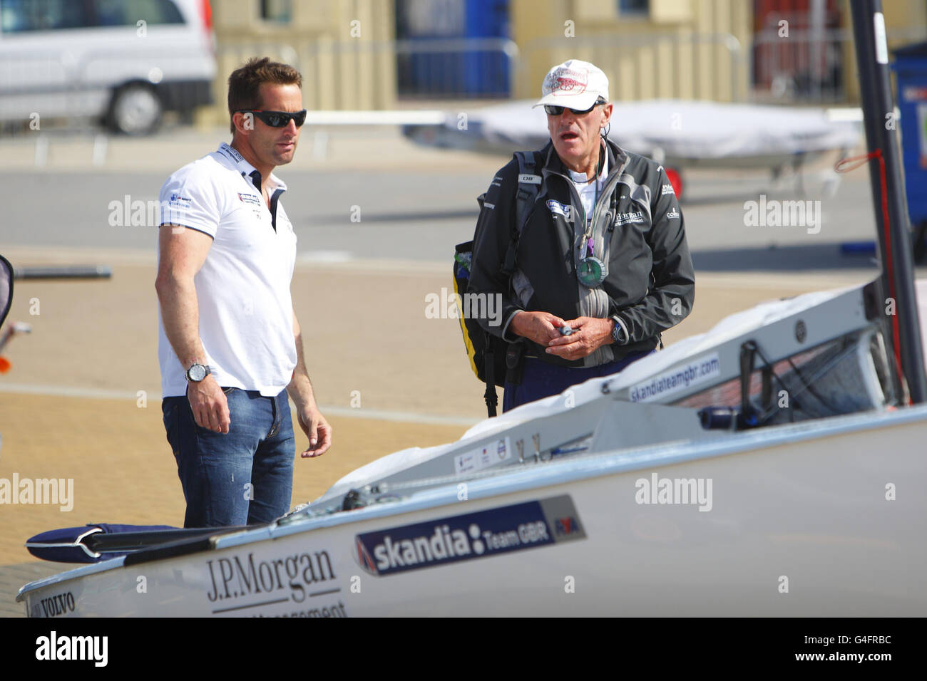 British finn sailor hi-res stock photography and images - Alamy