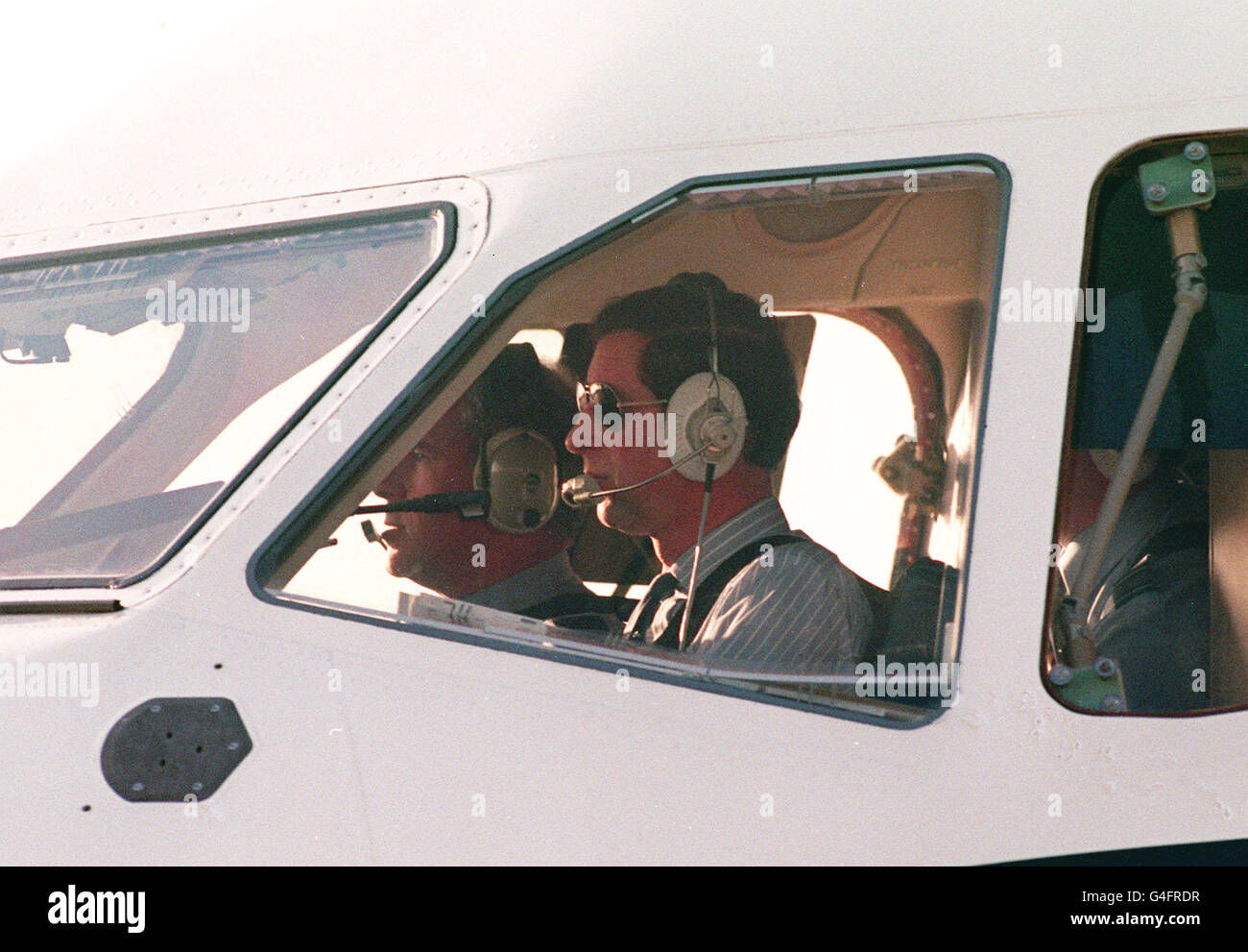 Queens flight bae 146 hi-res stock photography and images - Alamy