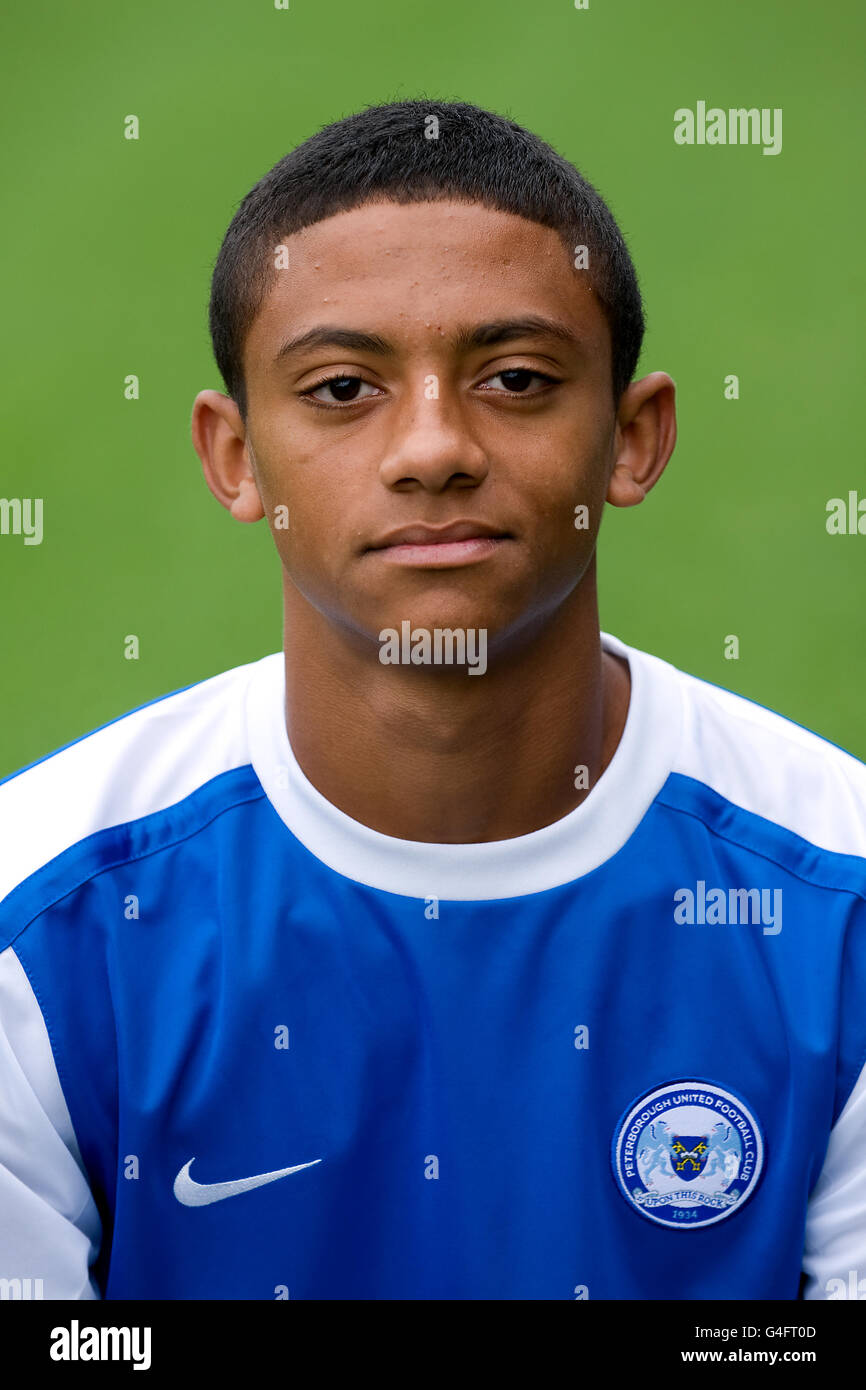 Peterborough united photocall 2011 12 hi-res stock photography and ...