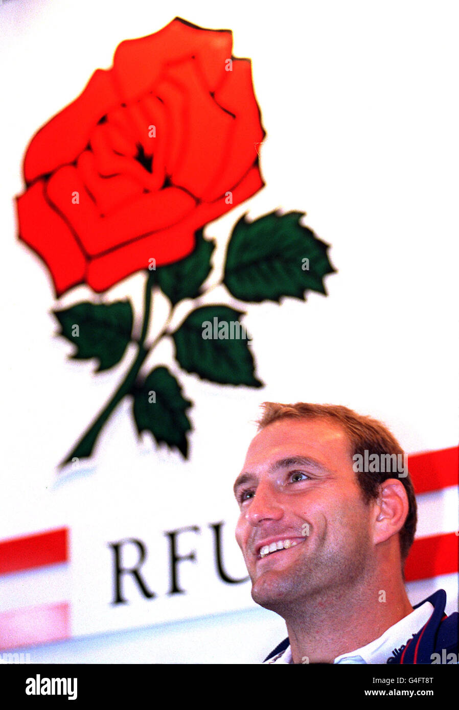 England Rugby Captain Lawrence Dallaglio at the Rugby Football Union ...