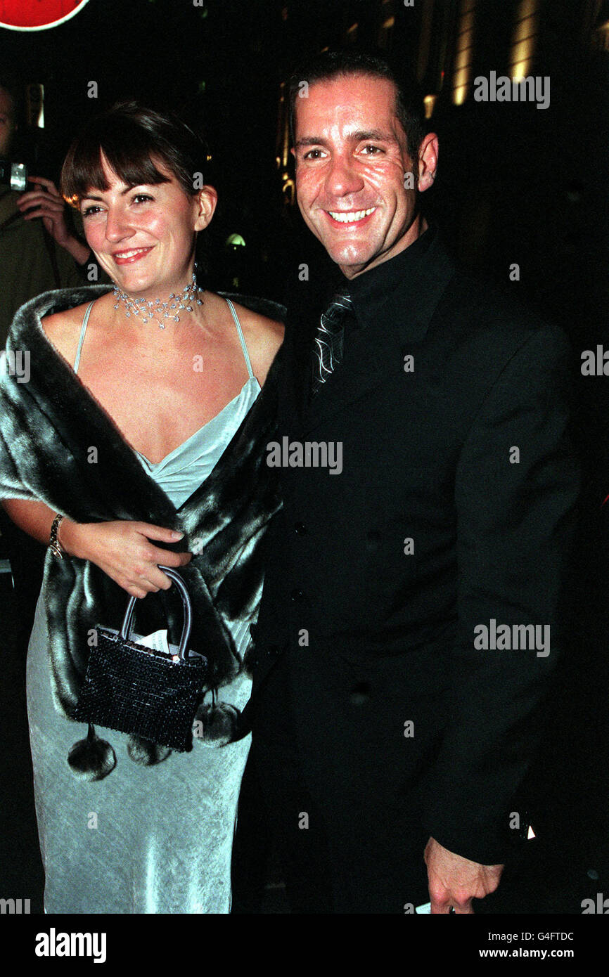 PA NEWS 2/10/98 Television presenters Davina McCall and Dale Winton ...