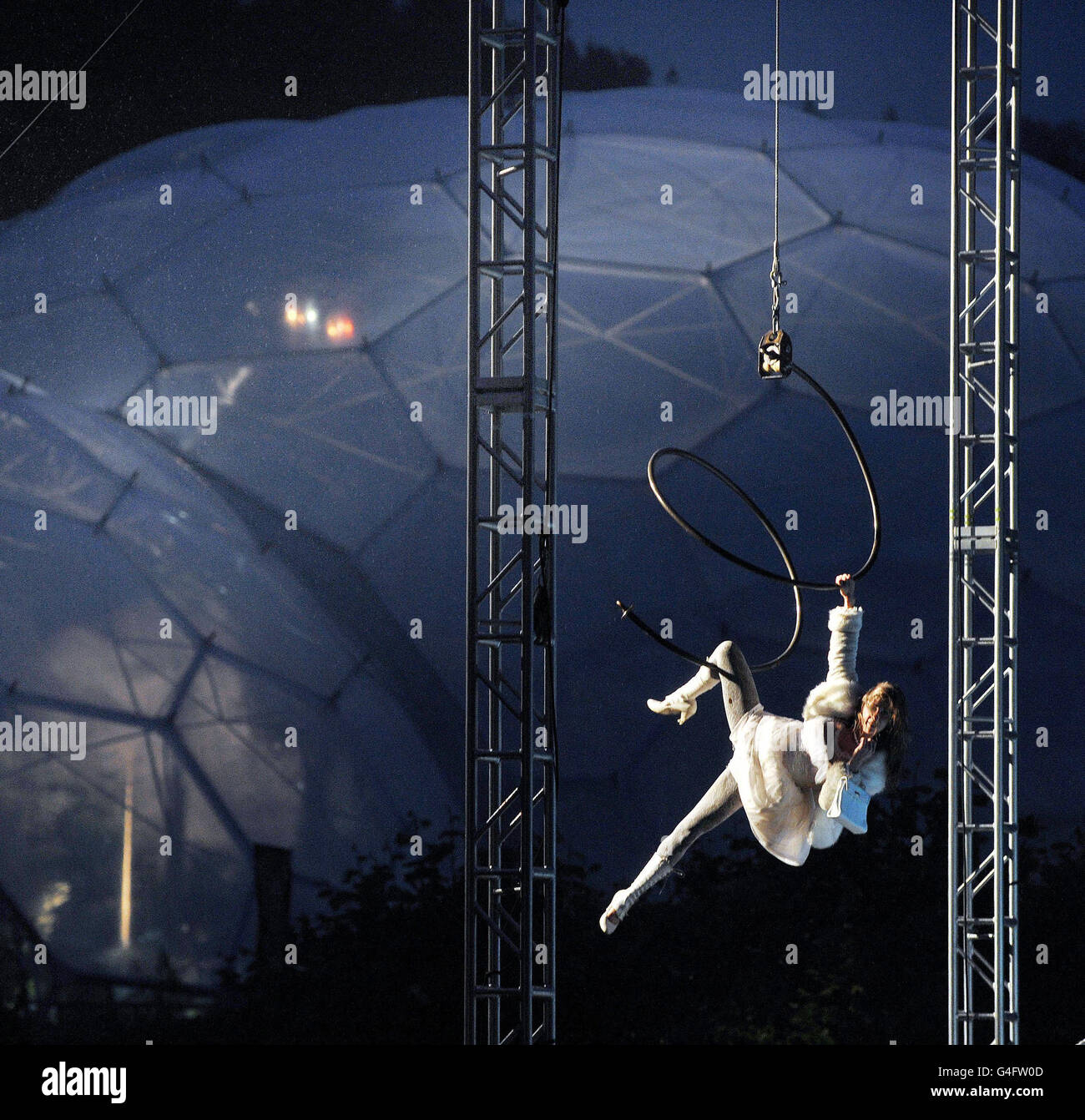 Eden Project's 10th anniversary season Stock Photo - Alamy