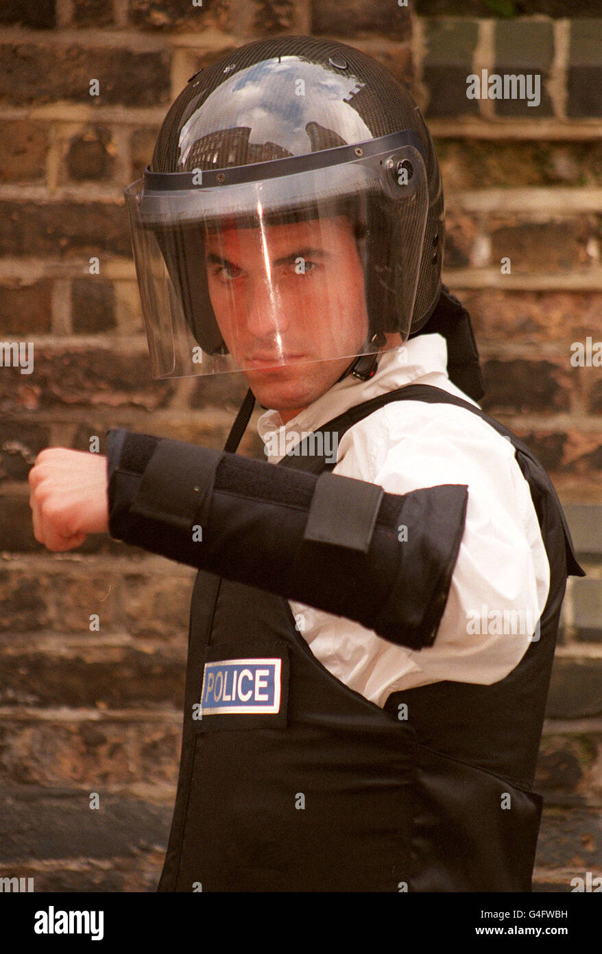 Robert garrad models a new bullet hi-res stock photography and images ...