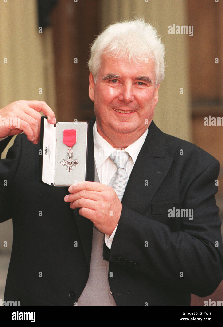 Jack Mitchell after receiving his MBE from the Queen at Buckingham ...