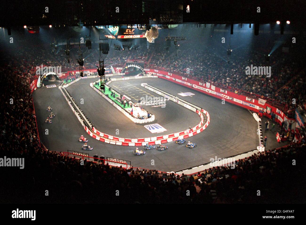 Elf masters go karting in bercy hi-res stock photography and images - Alamy