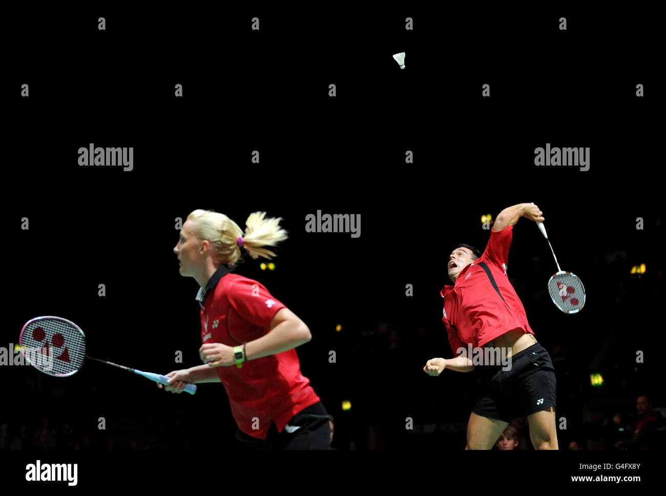 Badminton gbhopefulsbadminton hi-res stock photography and images - Alamy