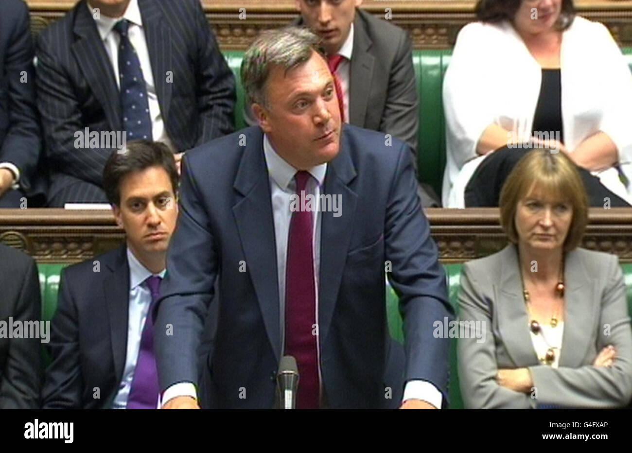 Osborne statement on economy Stock Photo - Alamy