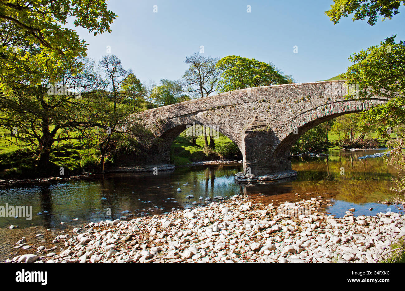 The Pack Horse Bridge at Beck Foot Stock Photo - Alamy