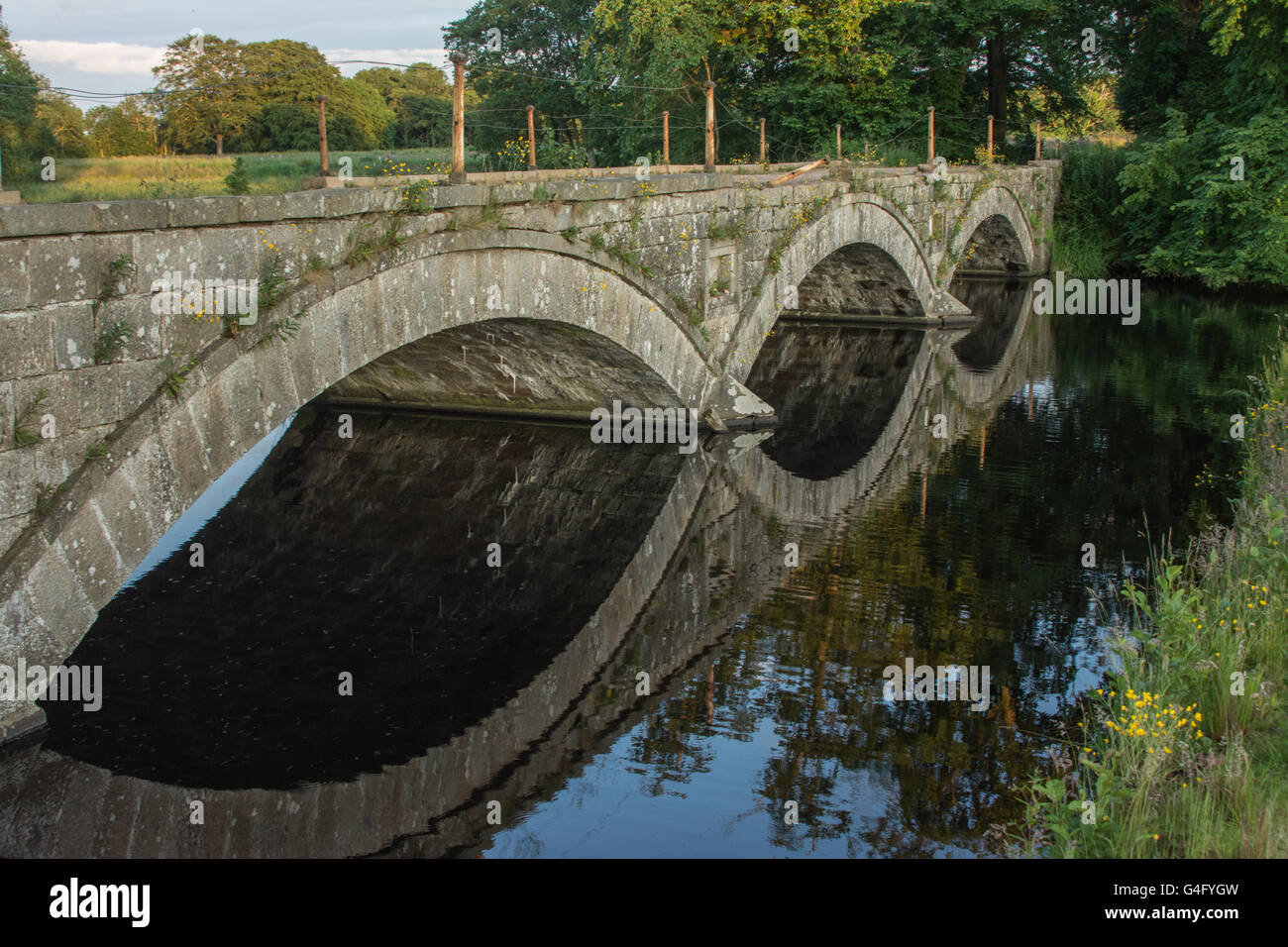 Pitfour Estate Bridge Stock Photo - Alamy