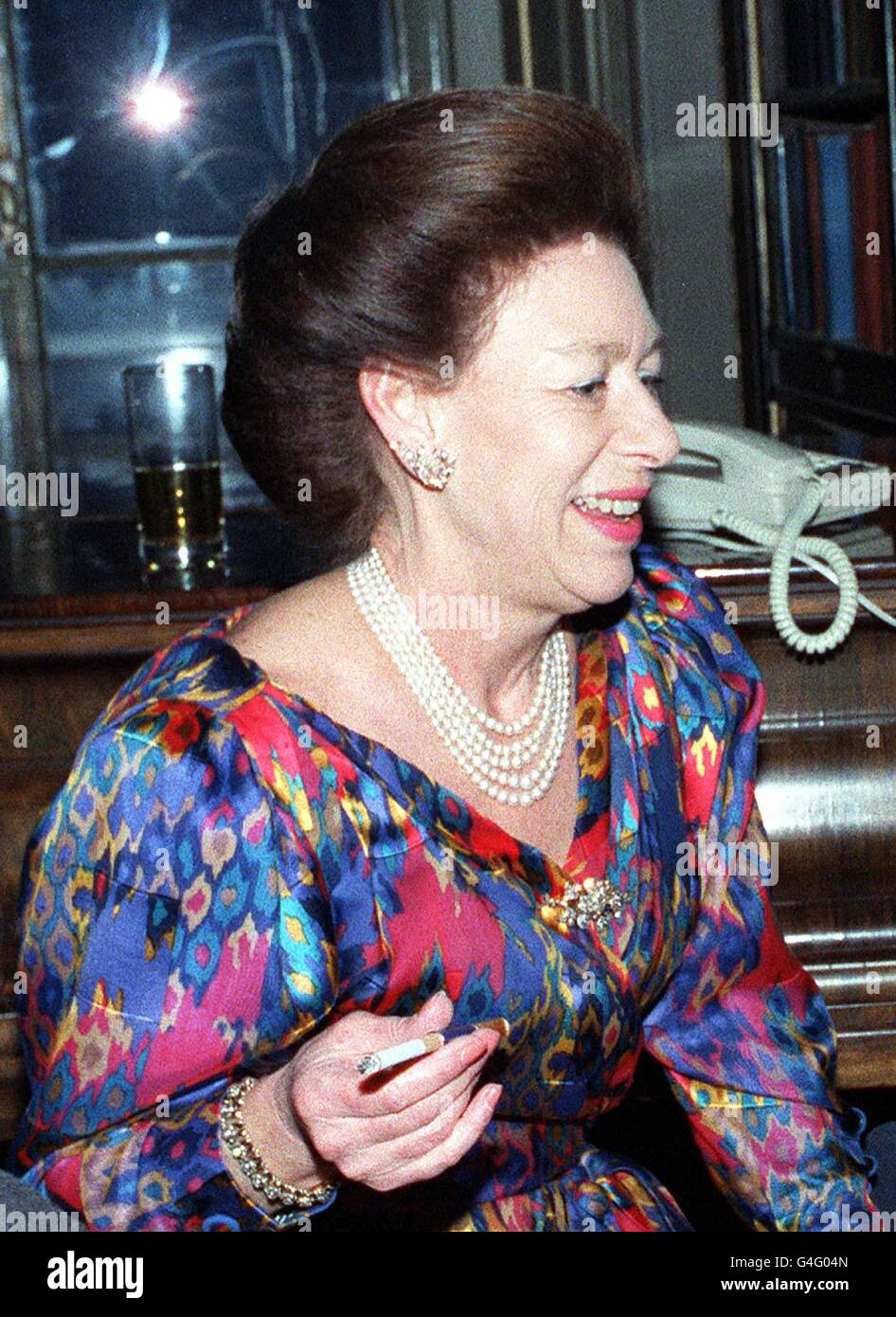 Princess Margaret Smoking