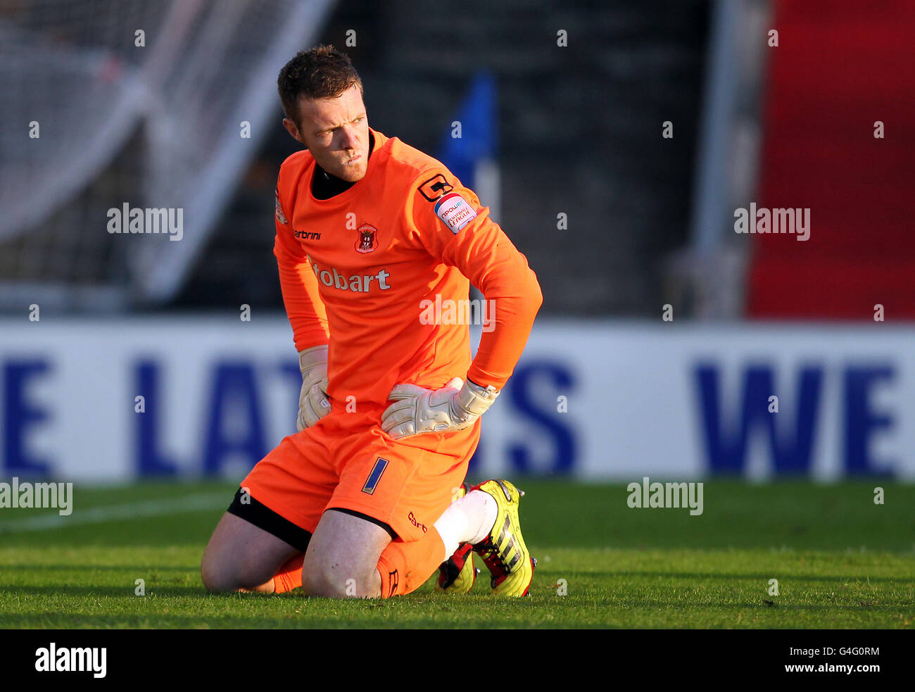 Carlisle united goalkeeper adam collin hi-res stock photography and ...