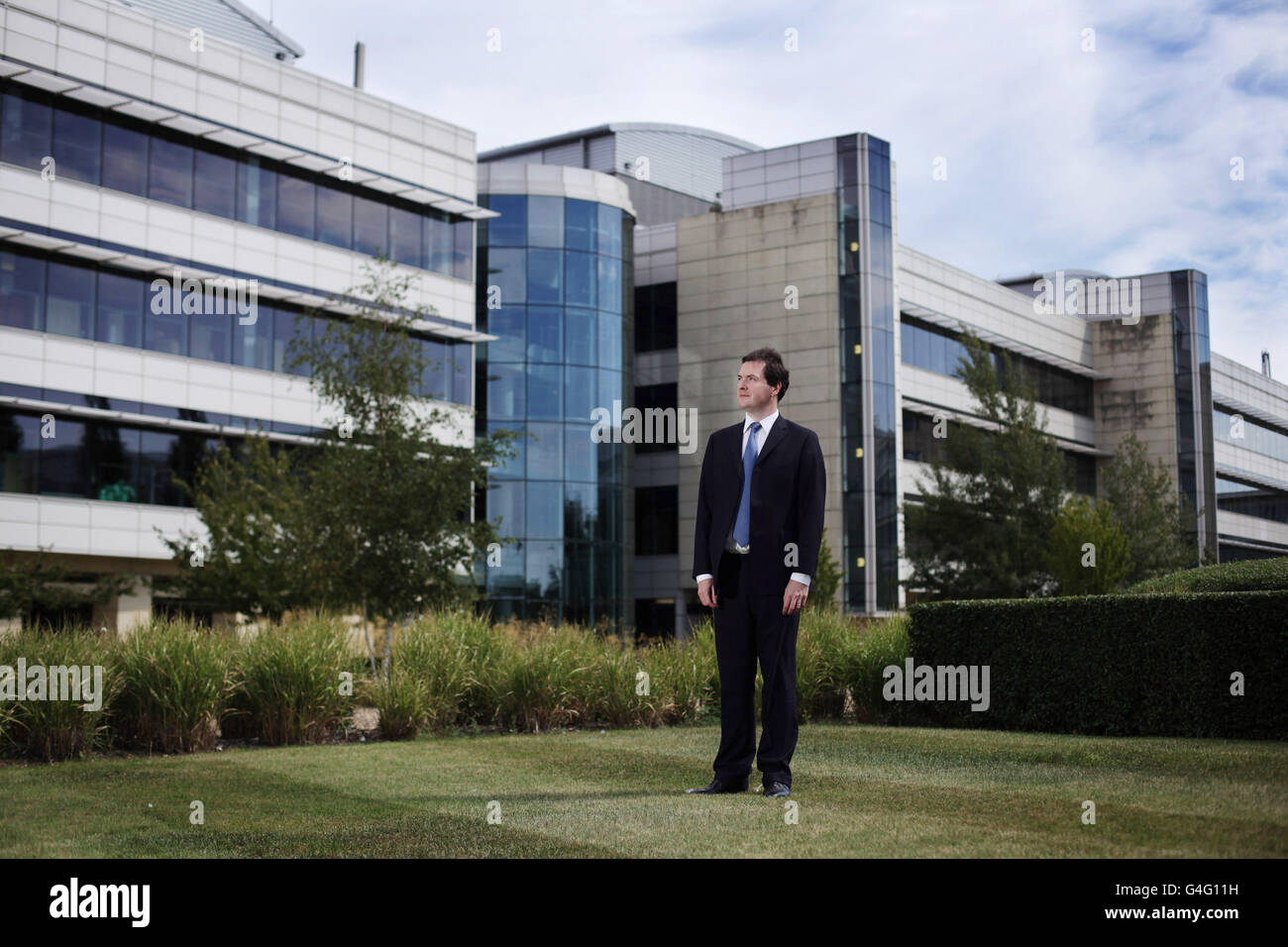 Chancellor George Osborne at Discovery Park, home of pharmaceutical ...