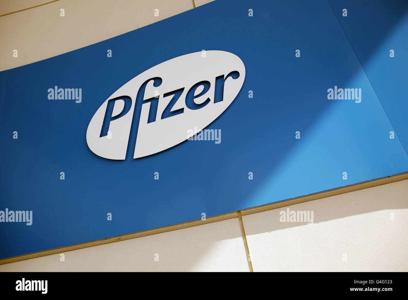 A general view of Pfizer pharmaceuticals company which is situated at ...