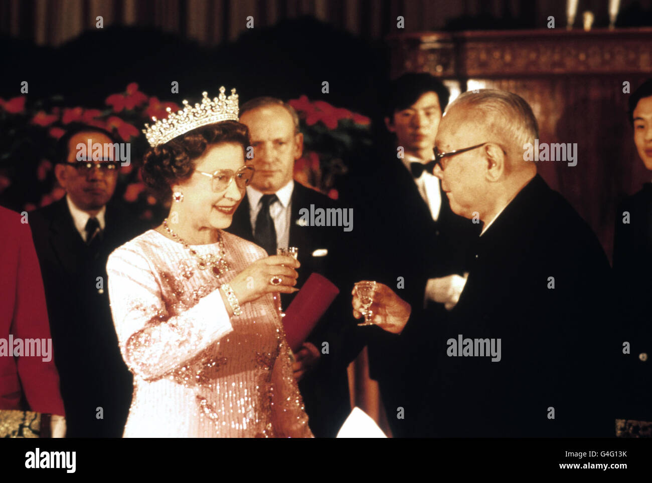 Royalty - Queen State Visit to China - Beijing Stock Photo - Alamy
