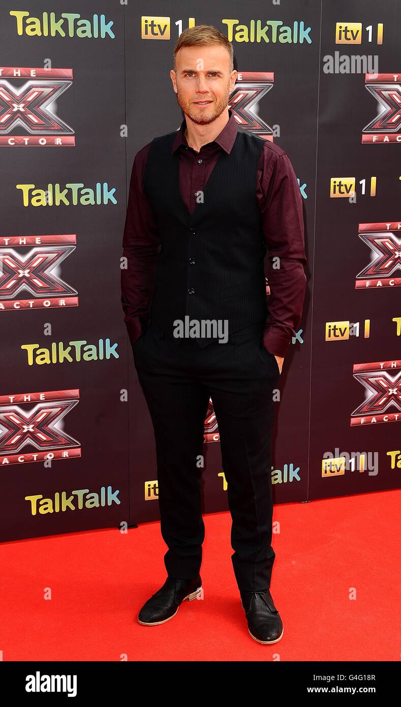 Gary barlow the x factor press hi-res stock photography and images - Alamy