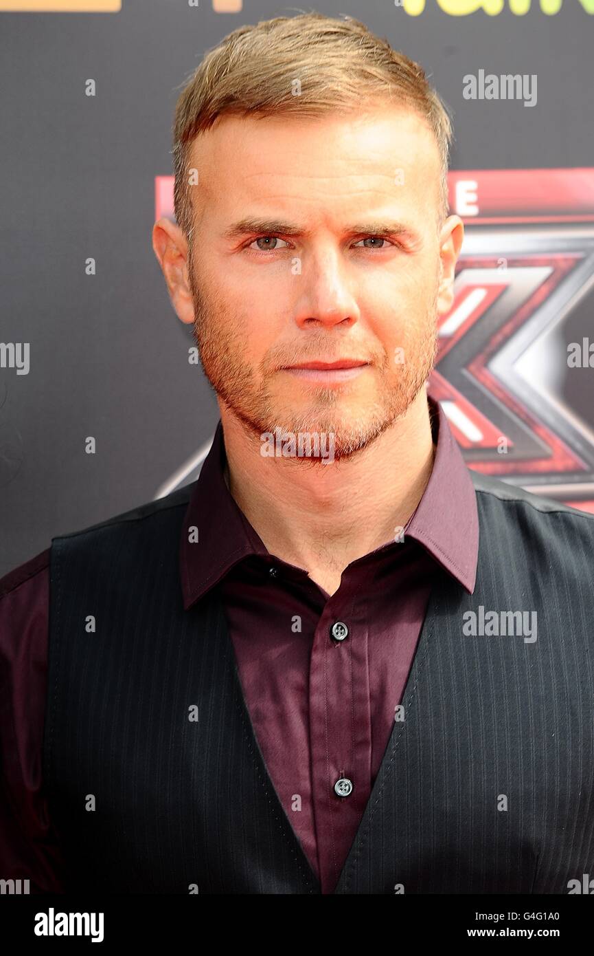 Gary barlow the x factor press hi-res stock photography and images - Alamy