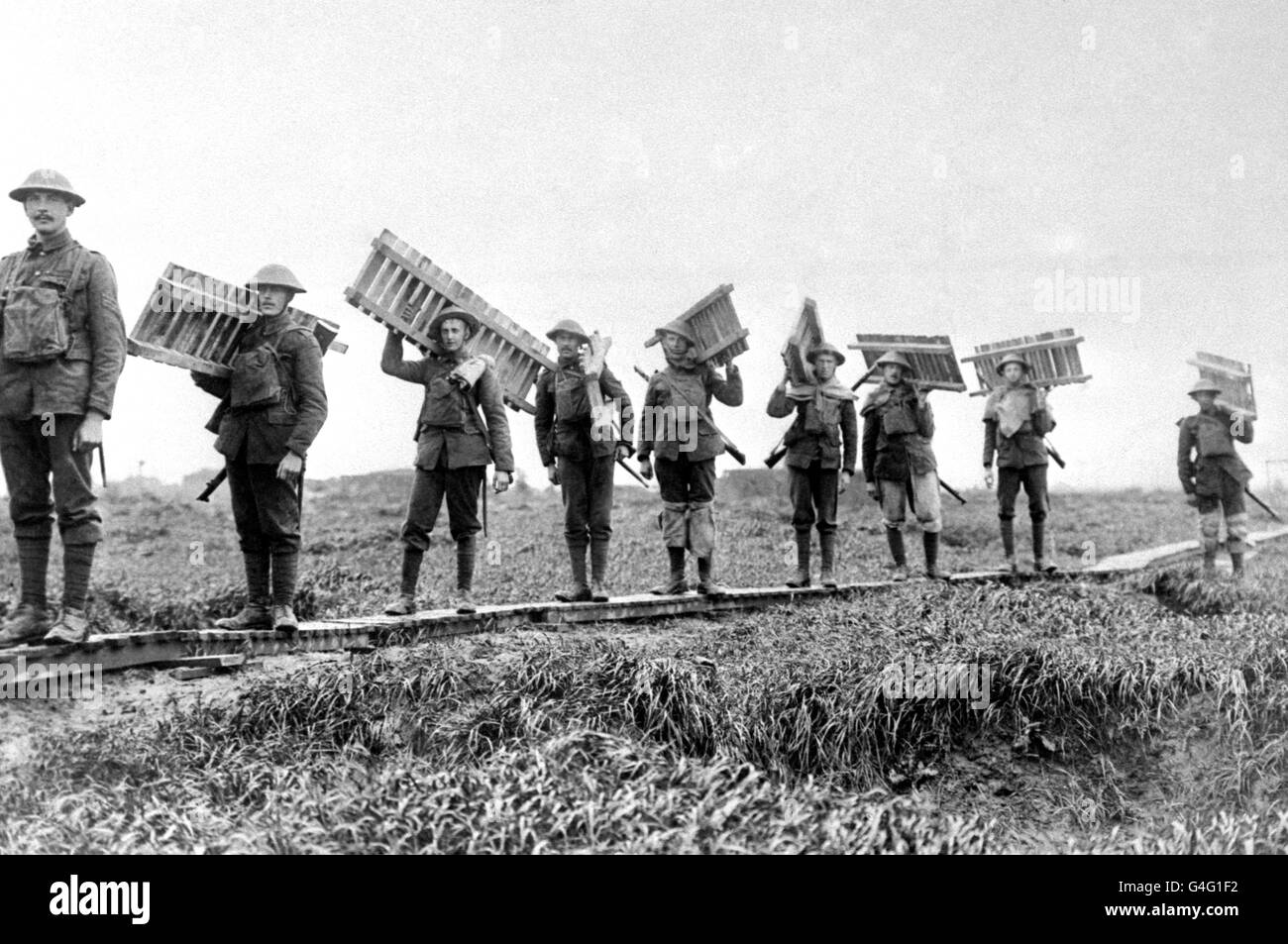 British troops western front hi-res stock photography and images - Alamy