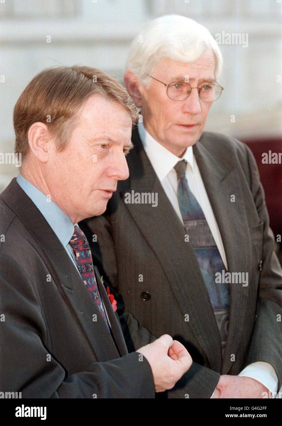 New Welsh Secretary Alun Michael with Deputy First Minister Seamus ...