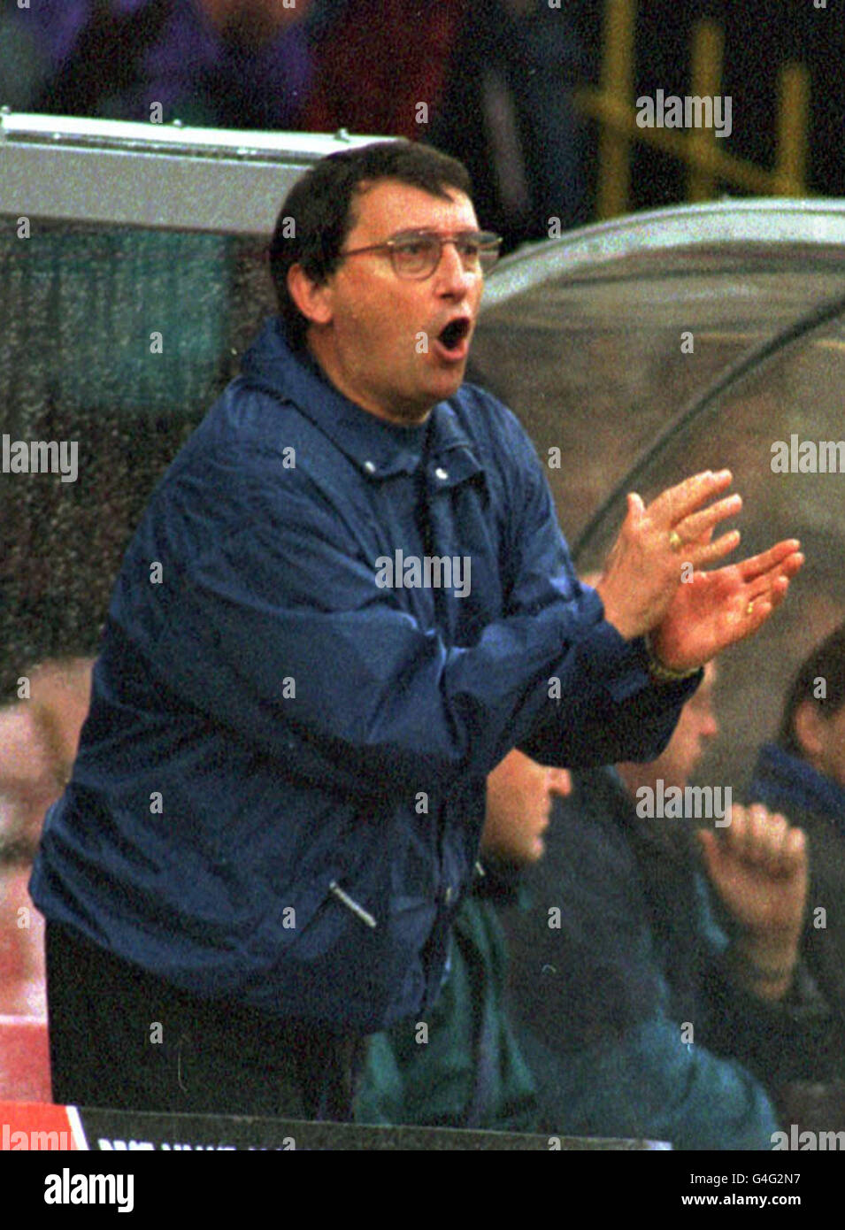 SOCCER Graham Taylor filer Stock Photo - Alamy