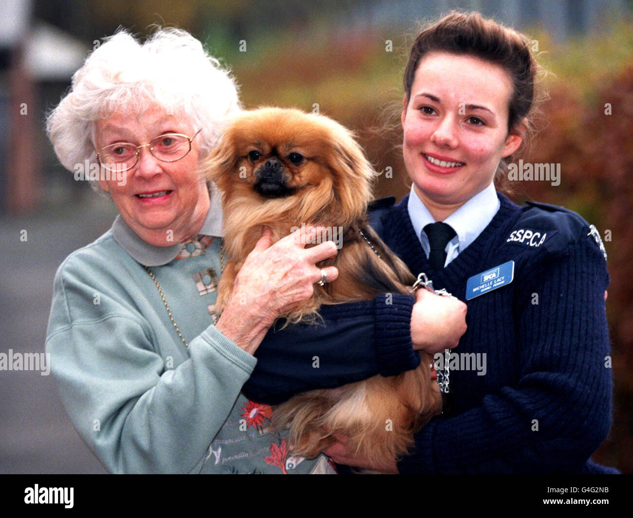 Mrs jessie forrester left becomes the new owner of gizmo hi-res stock ...