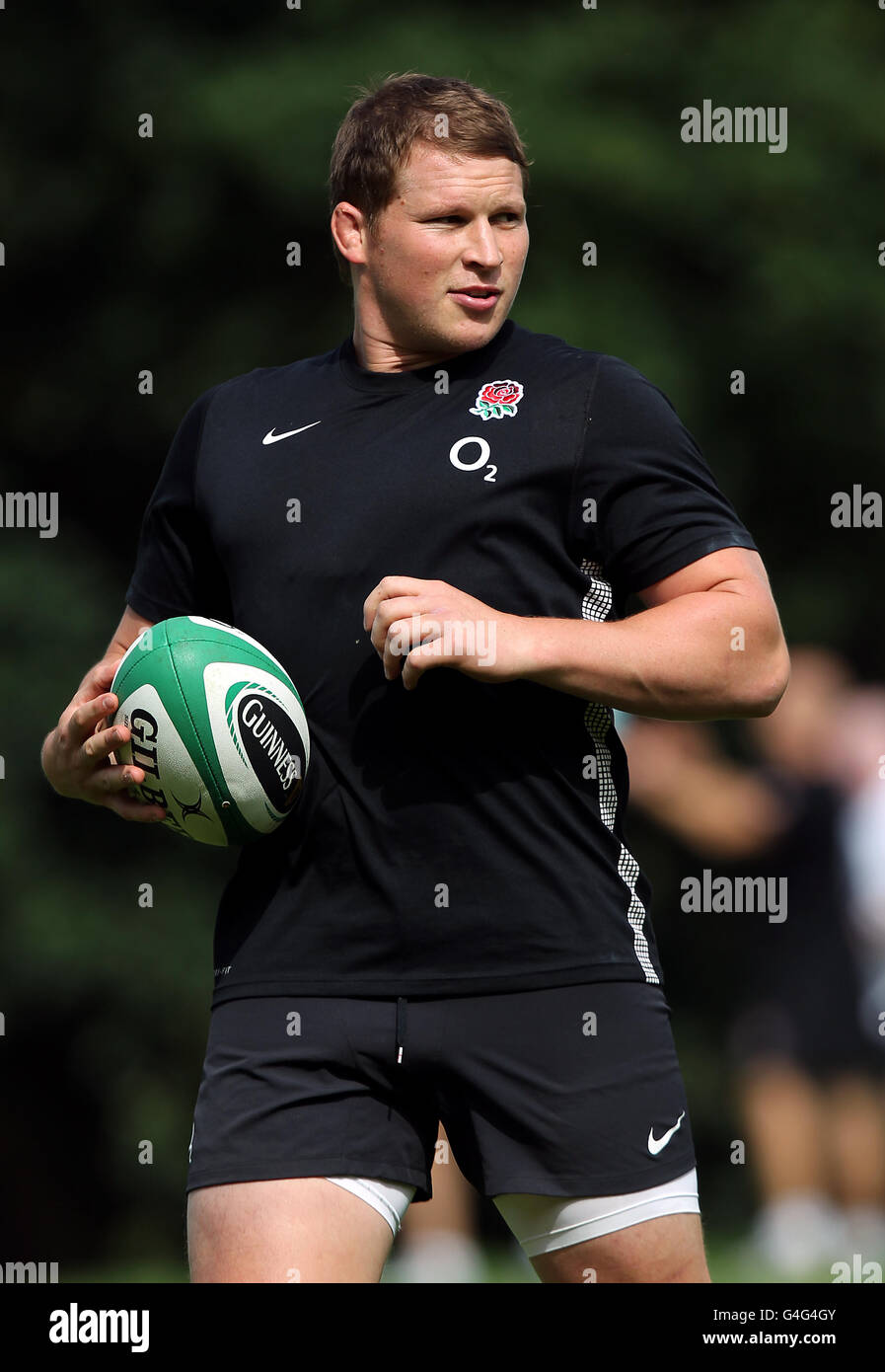 Rugby Union - England Training Session - Pennyhill Park Hotel Stock ...