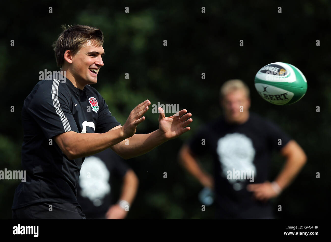 Rugby Union - England Training Session - Pennyhill Park Hotel. England ...
