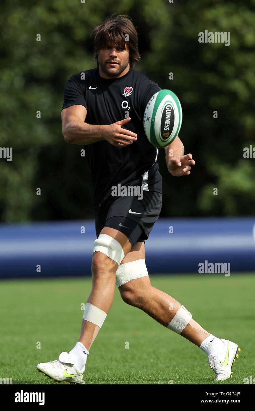 Englands tom palmer during training session at pennyhill park hotel hi ...