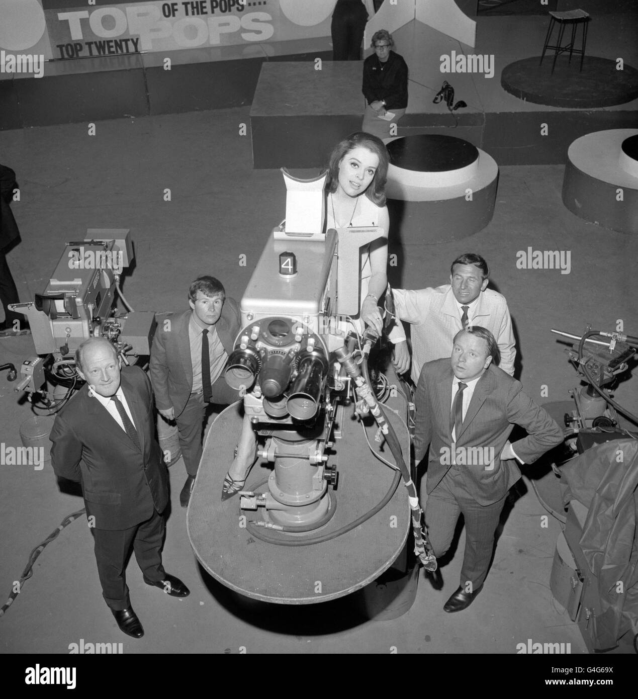 Television - Robert Robinson - BBC TV Centre, London Stock Photo - Alamy