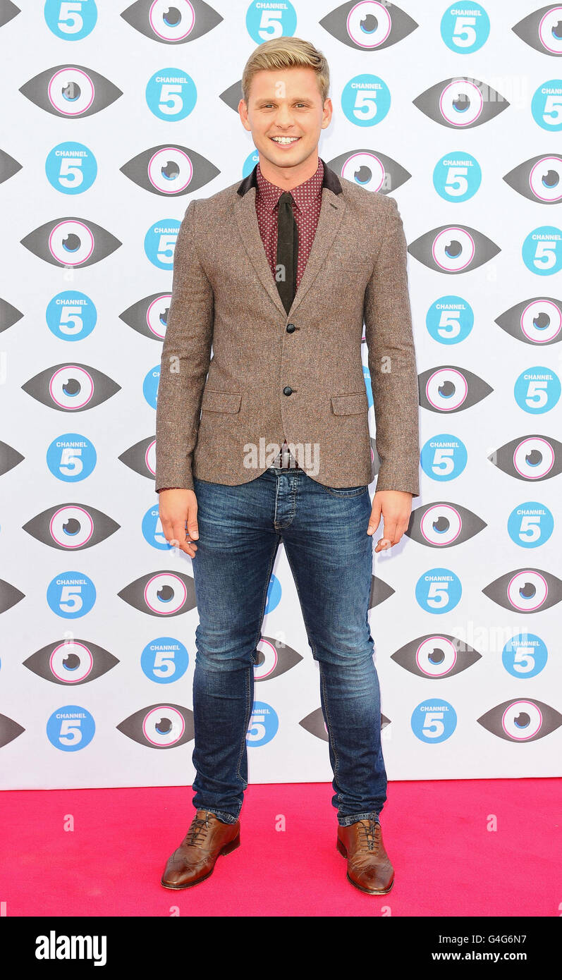 Jeff brazier arrives at the big brother launch party hi-res stock ...