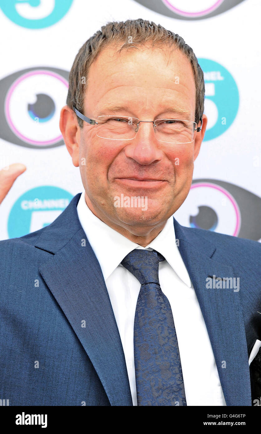 Richard desmond arrives at the big brother launch party hi-res stock ...