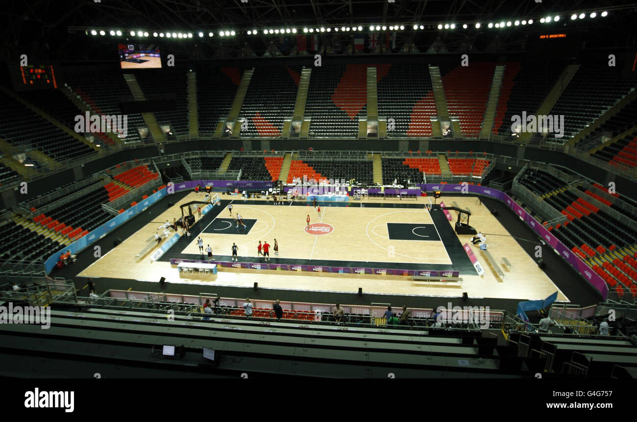 Basketball london gv mangrr hi-res stock photography and images - Alamy