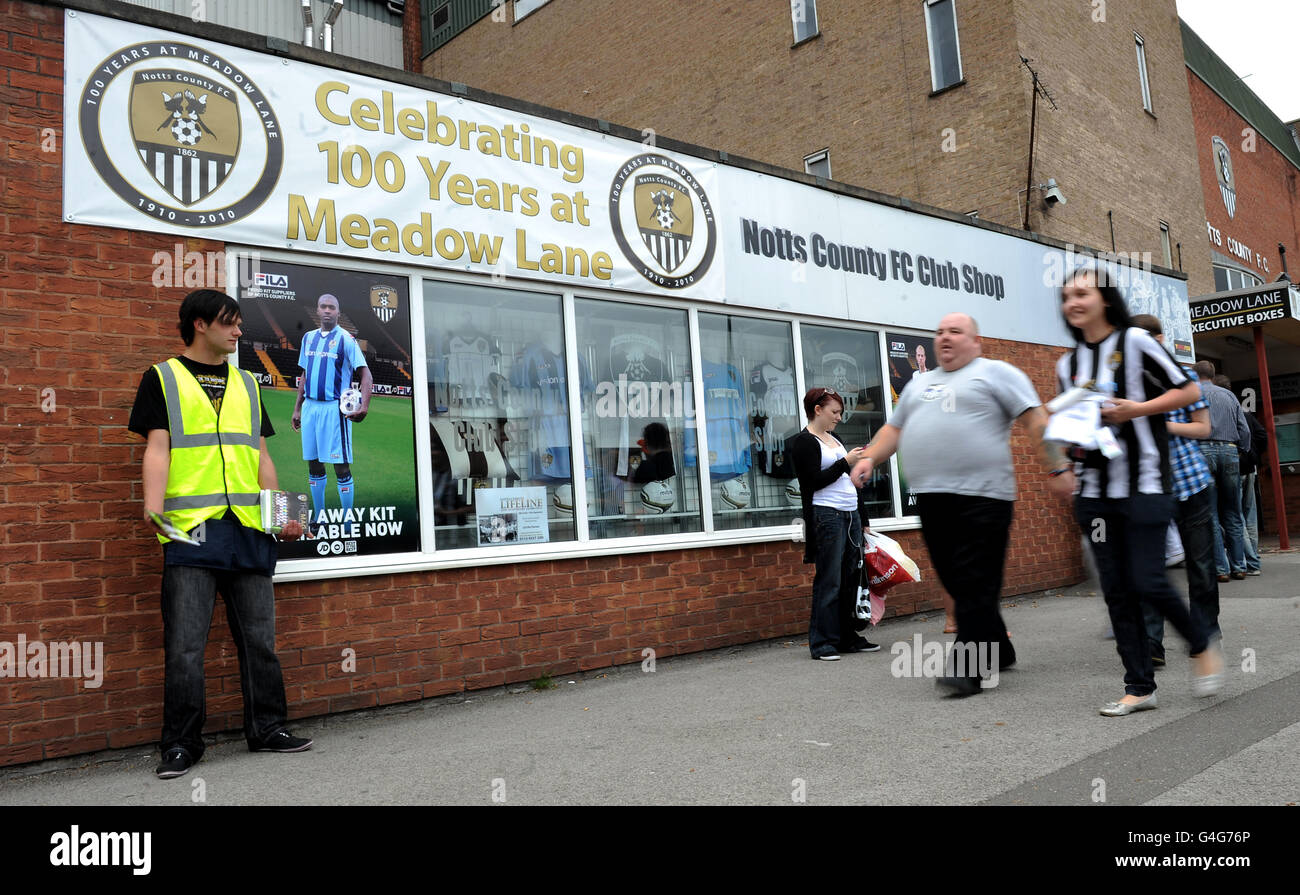 Football ampics club shop gv general view hi-res stock photography and ...