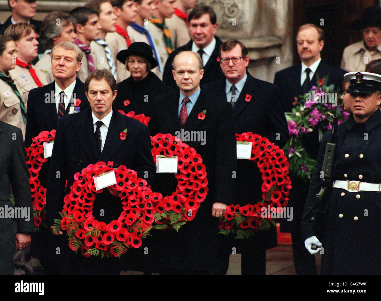 David trimble remembrance day hi-res stock photography and images - Alamy