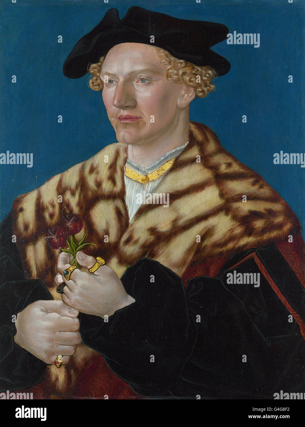 German portrait painting hi-res stock photography and images - Alamy